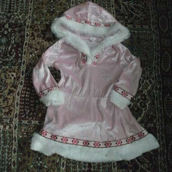 Dresses | Eskimo Cutie Little Girls Pink Dress Costume Dress Up Cosplay ...